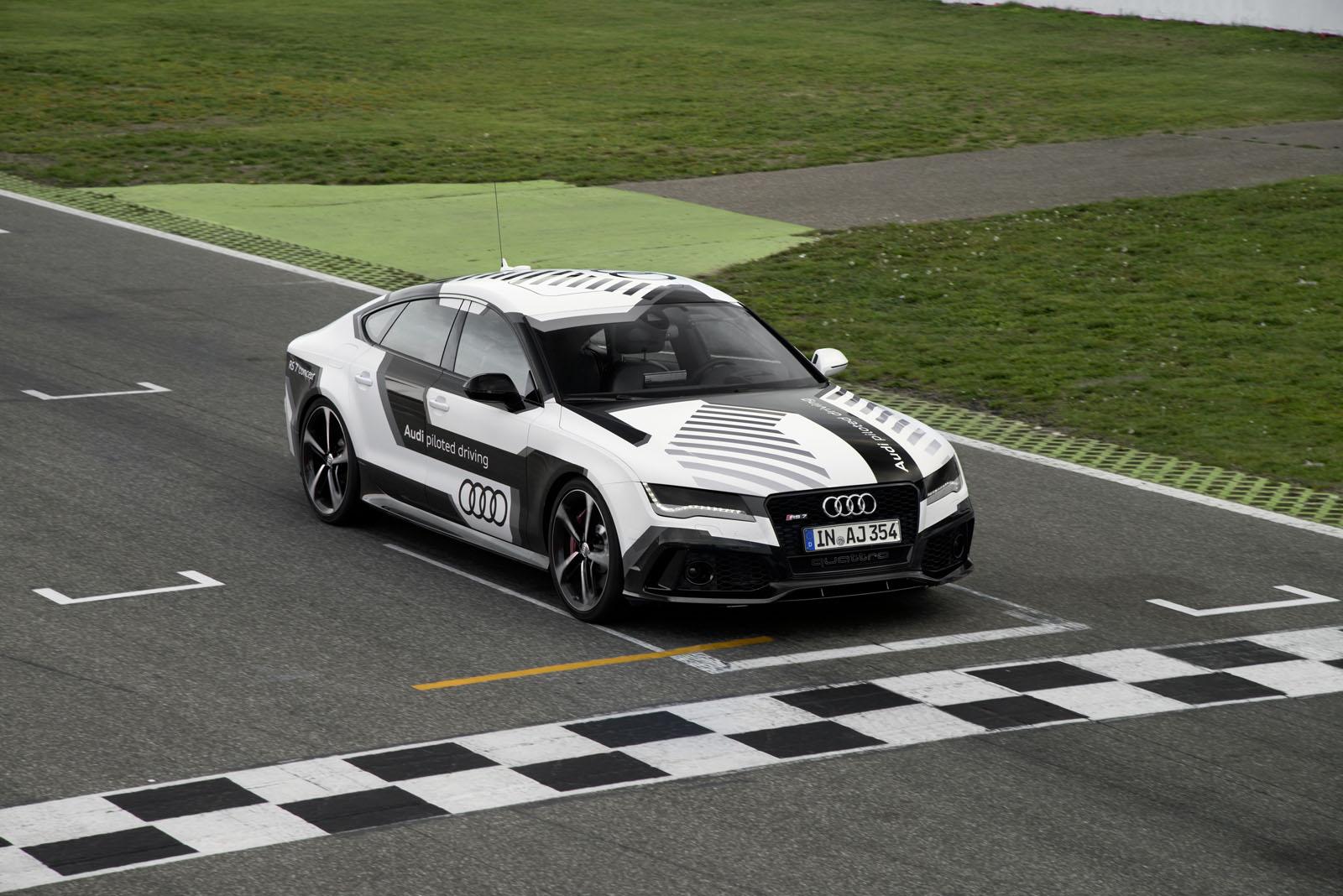 Audi Claims Speed Record For Self-Driven Car